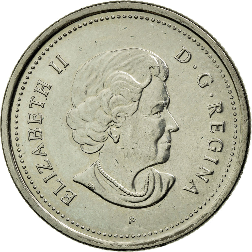 Canadian Coin Canada 25 Cents | Queen Elizabeth II | Year of the ...