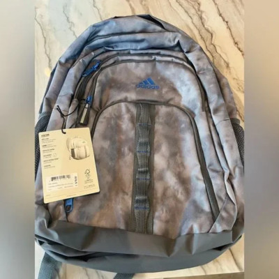 NWT Adidas Prime 6 Backpack Grey Gray Blue Backpack. NEW | eBay