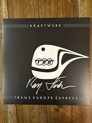 Ralf Hutter ‘Kraftwerk’ Signed Vinyl Album ‘Trans Europe Express ...