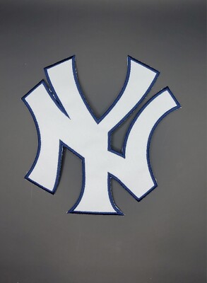 BIG NEW YORK YANKEES IRON-ON EMBROIDERED PATCH - 6" x 6" | eBay