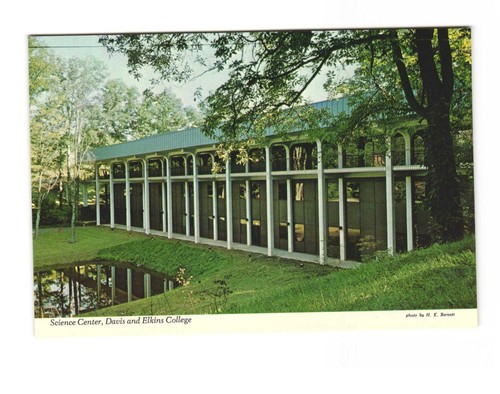 Science Center Davis and Elkins College Elkins WV Vintage postcard ...