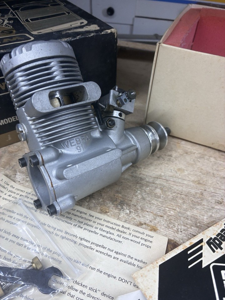 NIB Webra Speed 91 R/c Model Airplane Engine | eBay