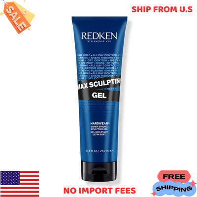 Redken Max Sculpting Gel For Super Strong Gel All Hair Types 8.5 oz | eBay