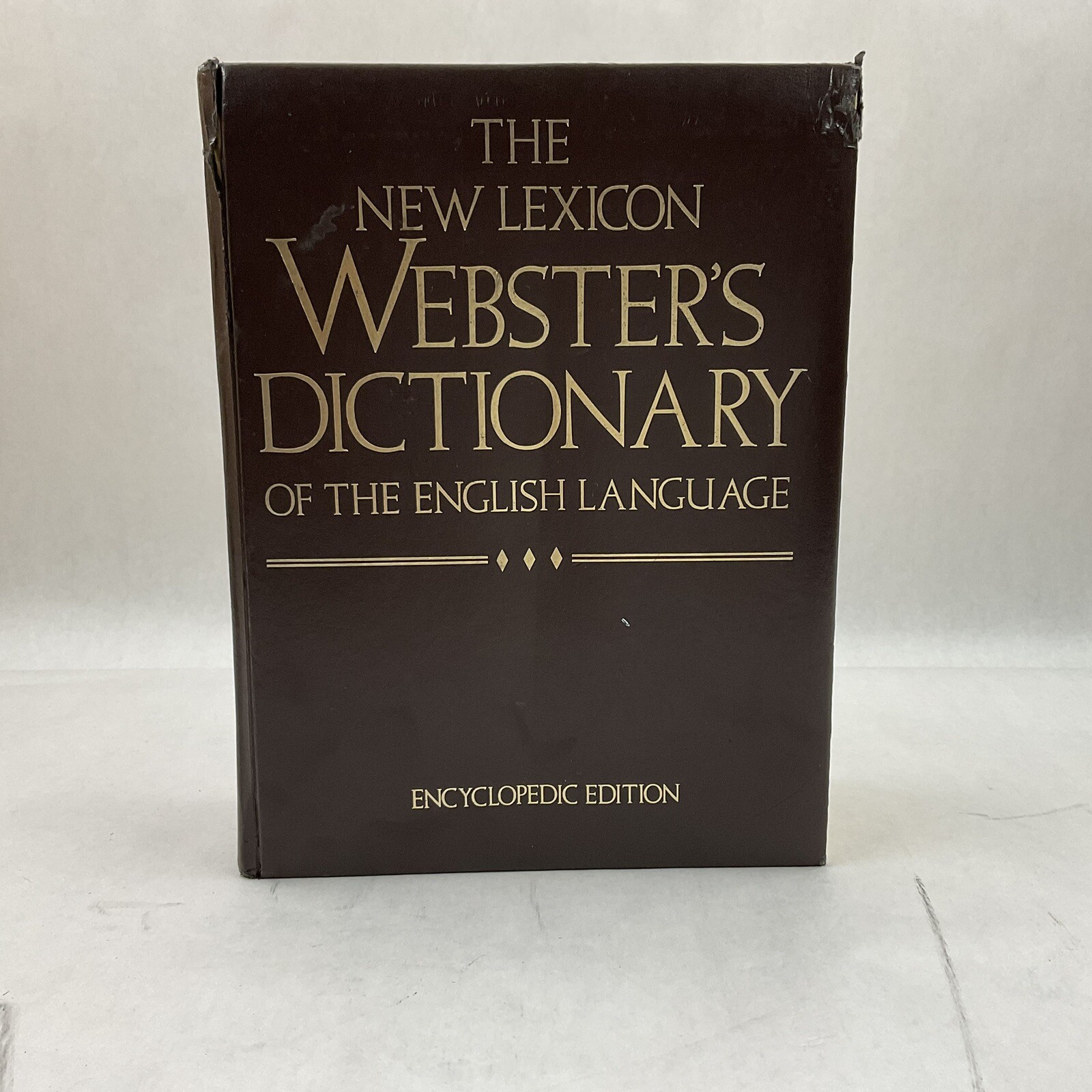 Lexicon Websters Dictionary Of The English Language Encyclopedic ...
