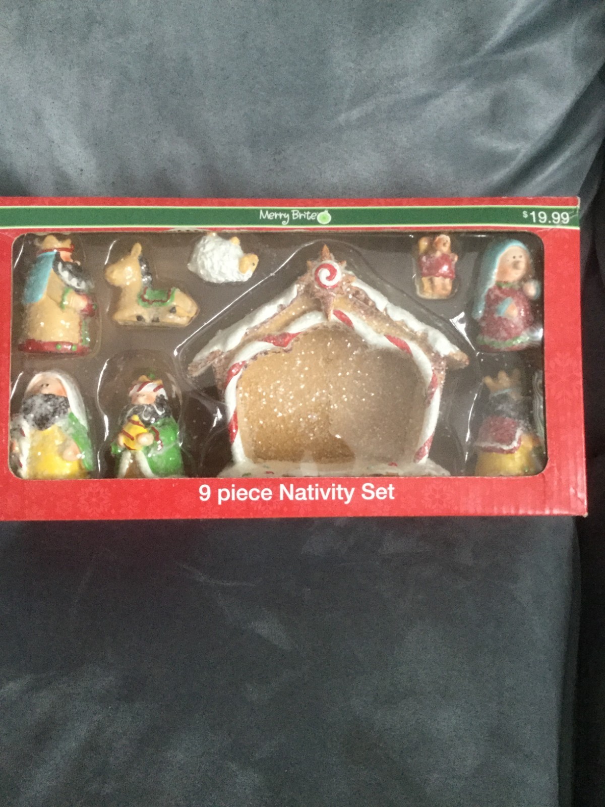 CVS MERRY BRIGHT 9 PIECE NATIVITY 2018 CHRISTMAS SET - BRAND NEW IN BOX ...