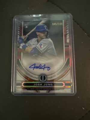 2023 Topps Tribute Josh Jung Auto Rookie /199 | eBay