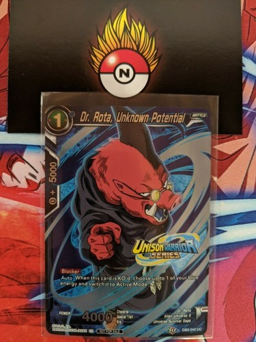 DB2-042 Dr. Rota, Unknown Potential Event Pack 07 Dragon Ball Super TCG ...