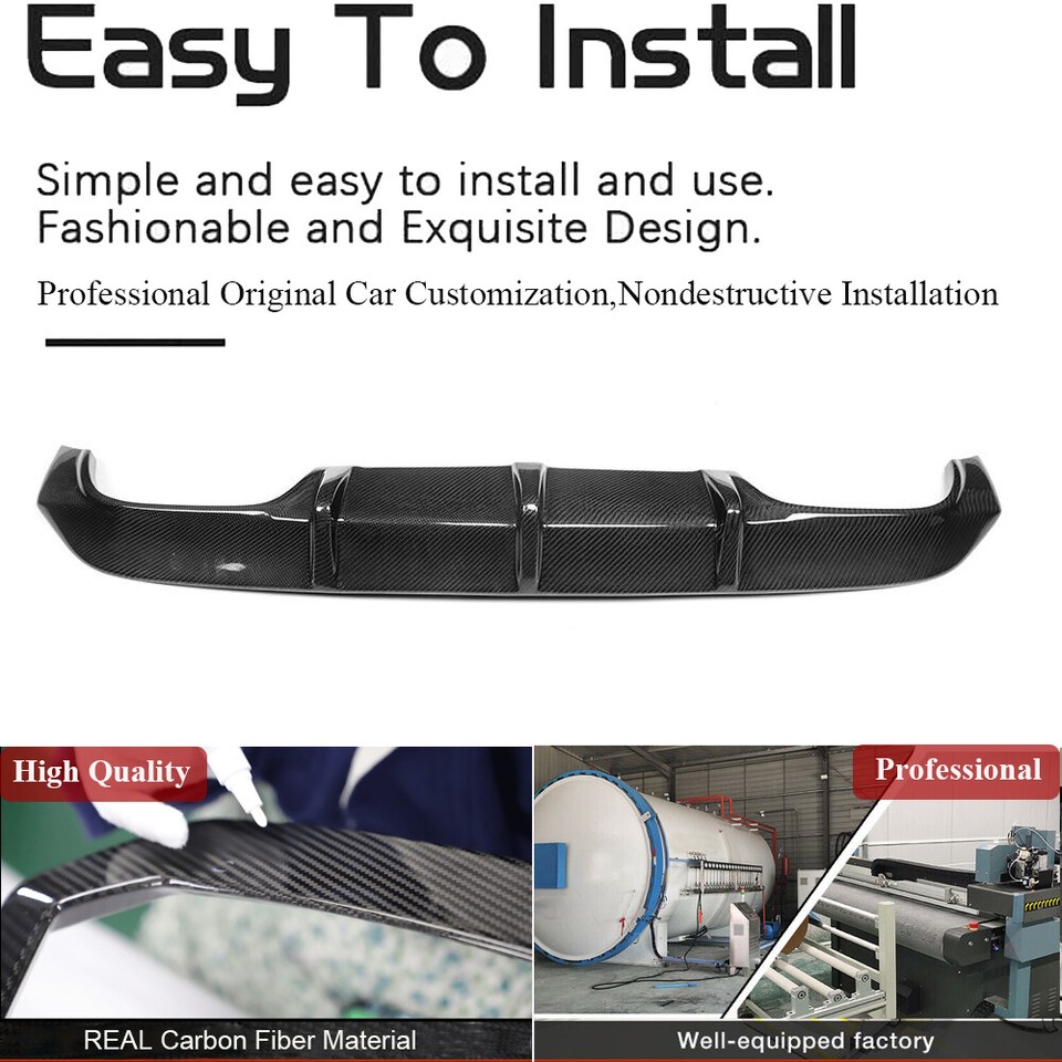 Fits Mercedes Benz SLK Class R171 2004-11 Rear Bumper diffuser Lip ...