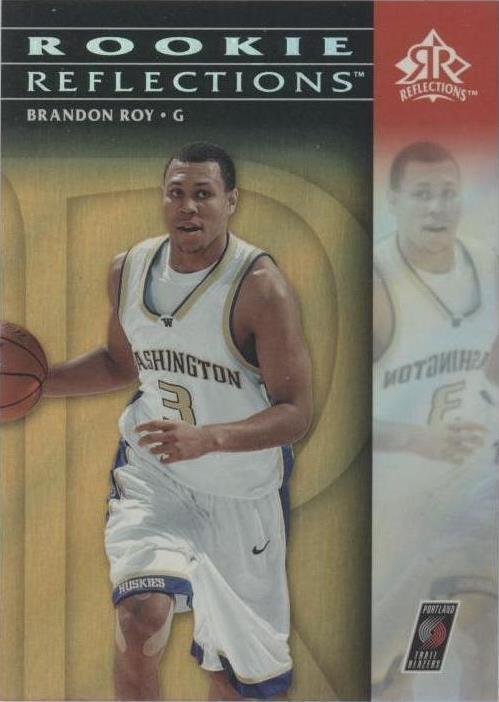 2006-07 Upper Deck Reflections - Rookie Reflections Brandon Roy #106 ...
