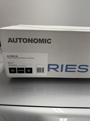 Autonomic - MMS-3E - Mirage Audio Server - BNIB | eBay
