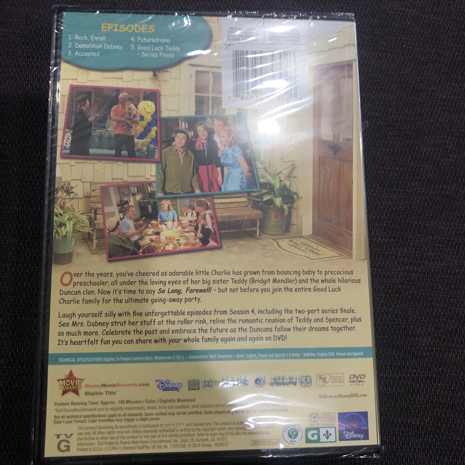 Good Luck Charlie: So Long, Farewell (DVD, 2014) 786936843026| eBay