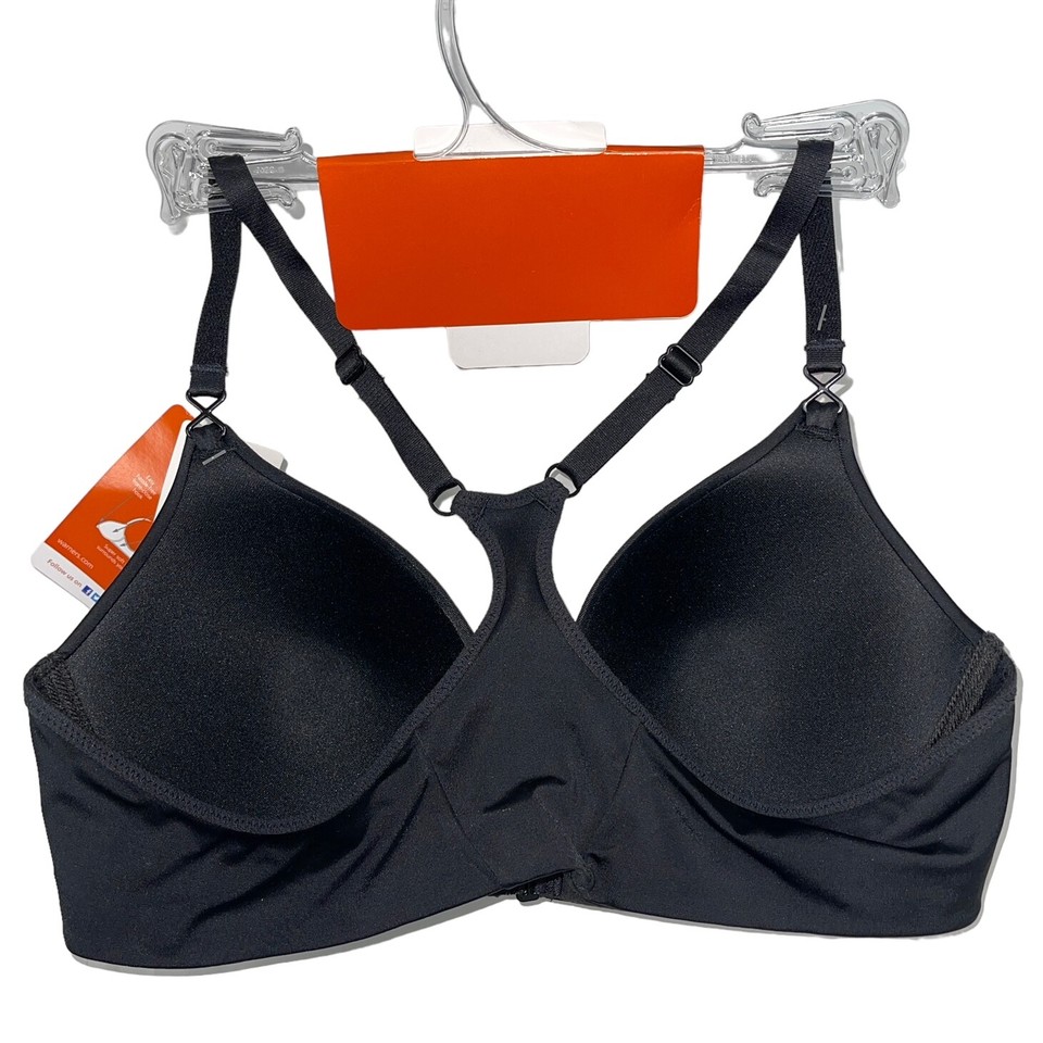 Warner's Bra Wirefree Front Close Racerback Lift Comfort Elements of ...
