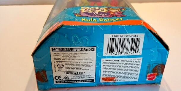 Rugrats Totally Angelica Hula Dancer Collectible 8” Doll 2000 ...