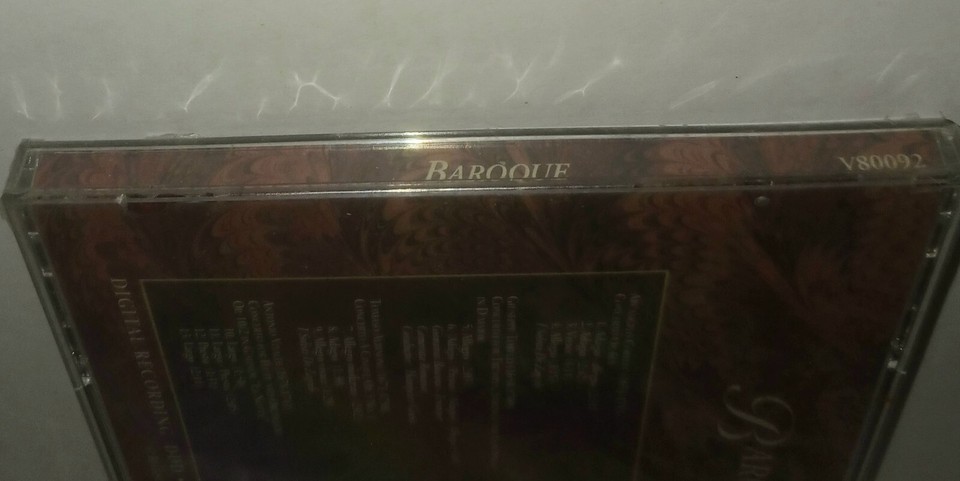 Baroque The Masterpiece Collection CD NWT New Classical Regency Music ...