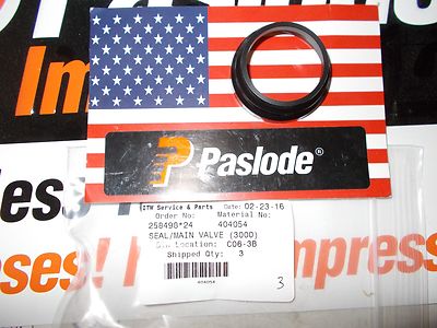 Paslode Part # 404054 SEAL/MAIN VALVE (3000) | eBay