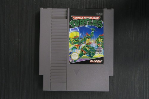 Teenage mutant hero turtles Nintendo NES Loose PAL FRA | eBay