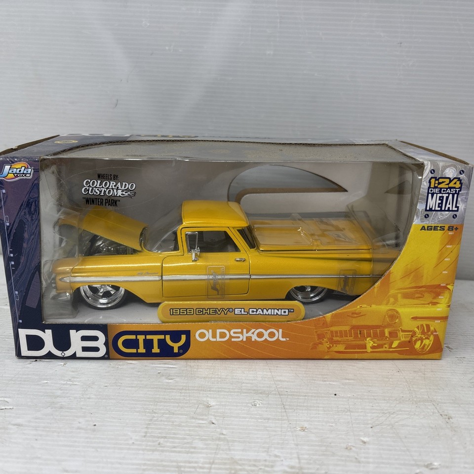 Sub City Olds look 1:24 Die Cast ‘59 Chevy El Camino Jada Hydraulic ...