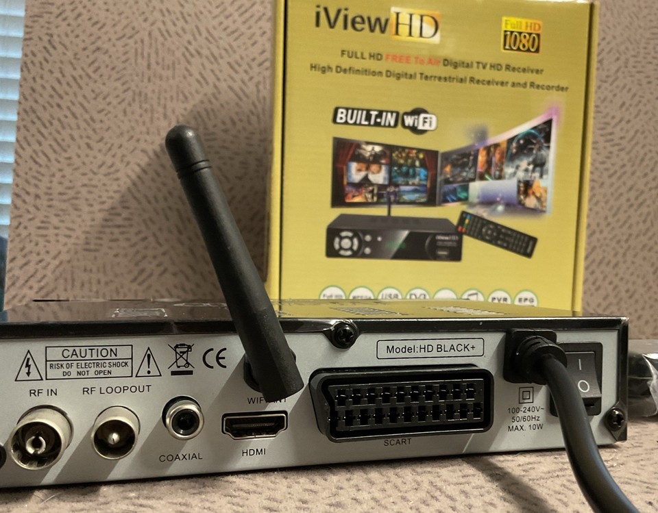 iView HD Freeview HD receiver/recorder USB /HD Built In WiFi | eBay UK