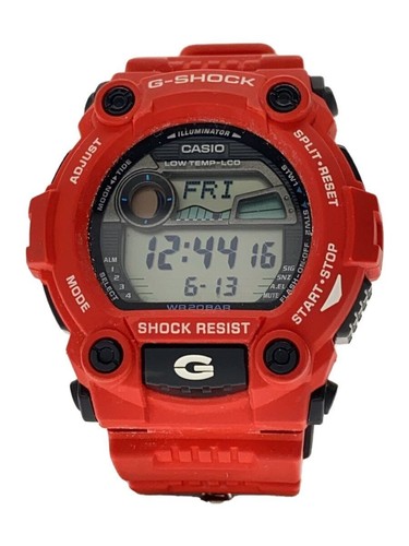 Casio Quartz Watch G-Shock/Digital/Red | eBay UK