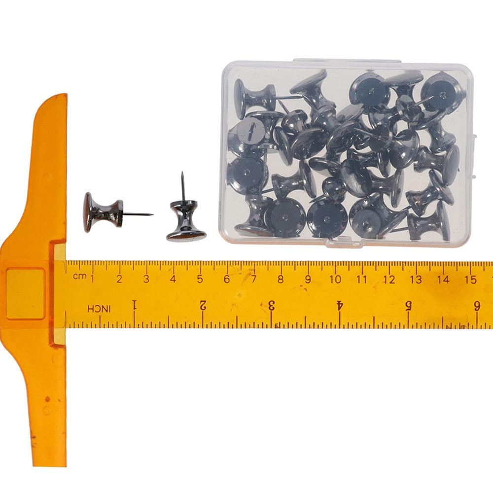 30PCS Black Giant Push Pins Large Big Thumb Tacks Versatile Use | eBay ...