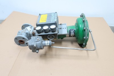 Fisher EZ 657 Size 30 3582g Pneumatic Steel Flanged Control Valve 1in ...