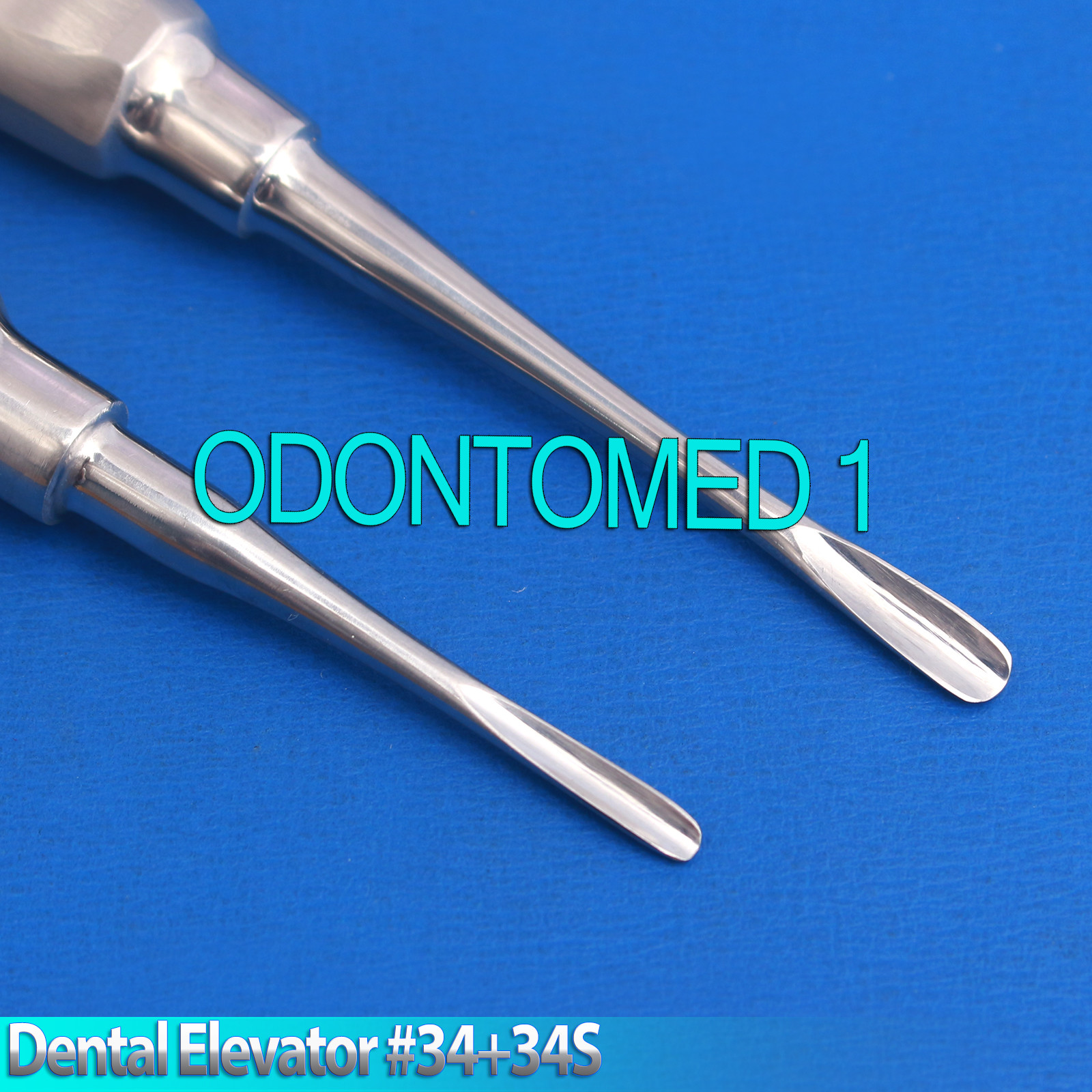 2 Dental Root Elevator #34 + 34S Surgical Dental Instruments | eBay