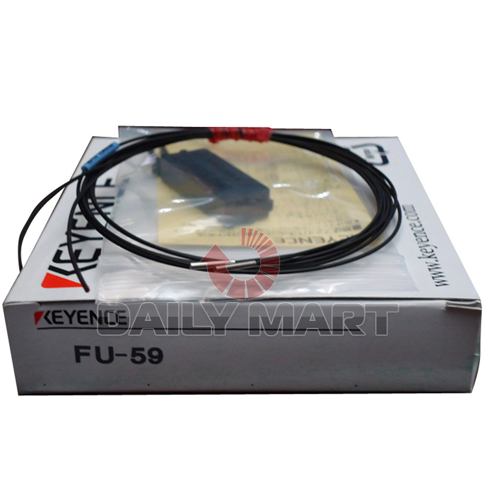 NEW Keyence FU-59 FU59 Transmissive Thrubeam Fiber Optic Sensors, FREE ...