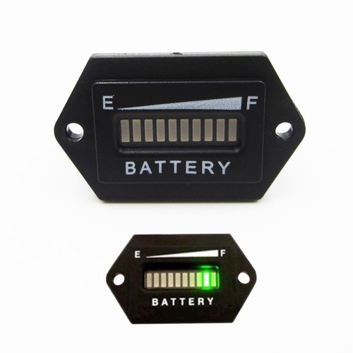 12V BATTERY STATUS CHARGE INDICATOR MONITOR LED DIGITAL METER GAUGE | eBay