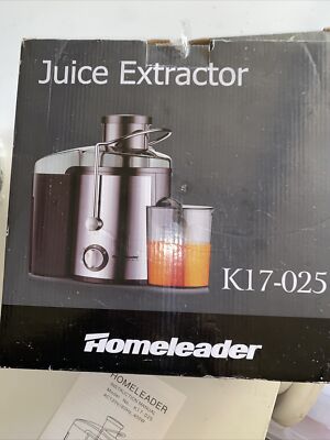Juice Extractor Home Leader Stainless Steel K17-025 | eBay