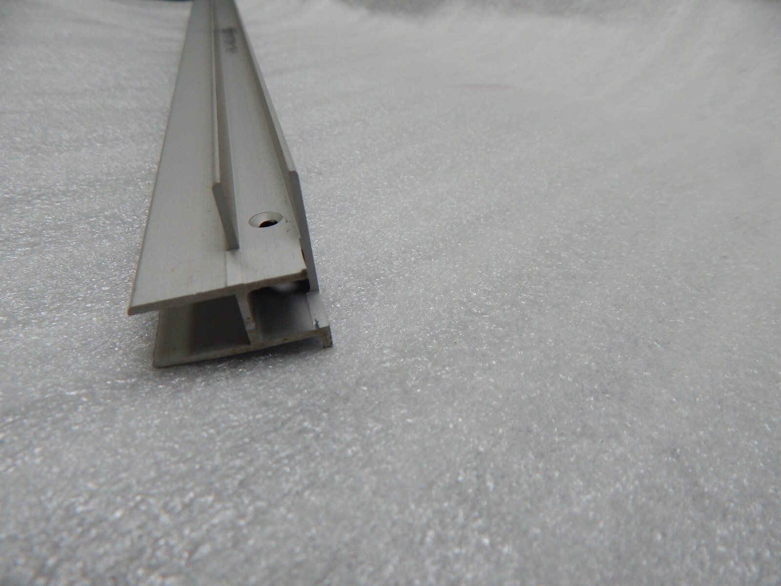 Double channel extrusion for 9mm or 3/8” Panels, 1.1 X 1.15 1-1/8 X 16 ...