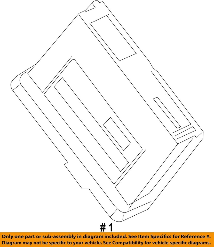 GM OEM 17-21 Acadia Electrical Keyless Entry Components-Module 13523241 ...