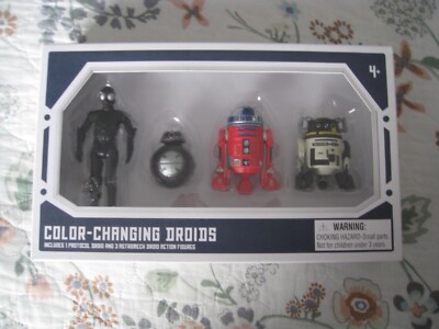 STAR WARS GALAXY'S EDGE DROID FACTORY COLOR CHANGING DROID 4 PACK | eBay