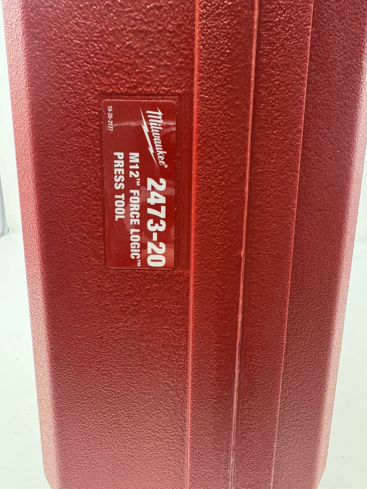 Milwaukee M12 Force Logic Press Tool Kit - Red (2473-20) for sale ...