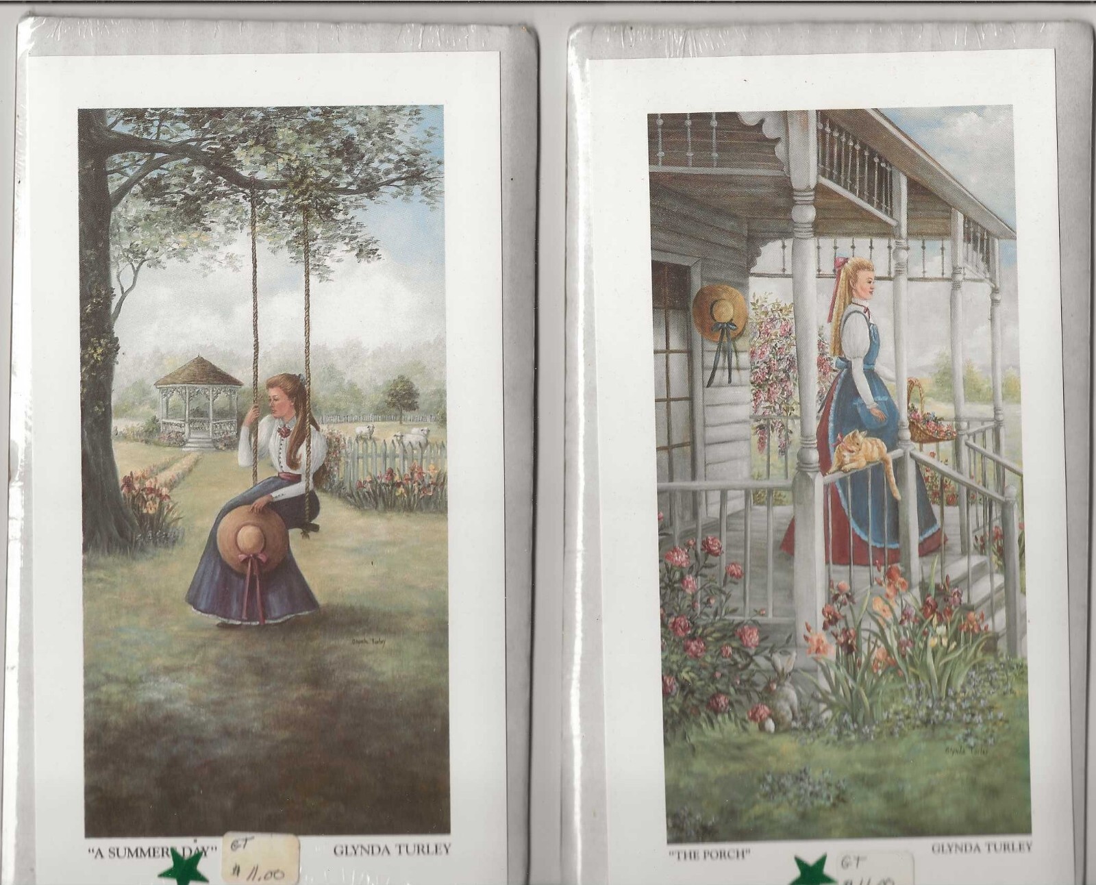 6 Glynda Turley Unframed Prints 8" X 4.5" Summer Day / Wild Roses +More ...