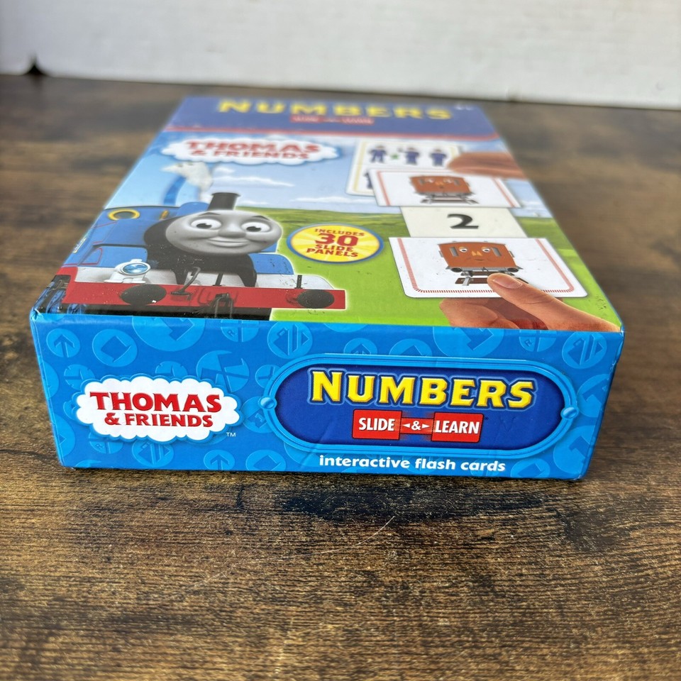 Thomas The Tank Engine Flash Cards, Thomas & Friends, Numbers, Slide ...
