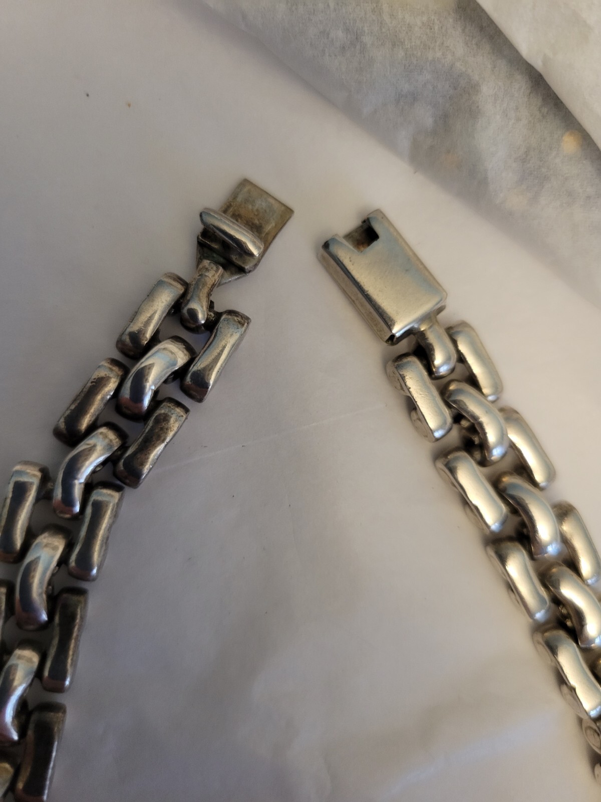 Rare Sterling Silver 950 Mexico Green Turquoise Lin… - Gem