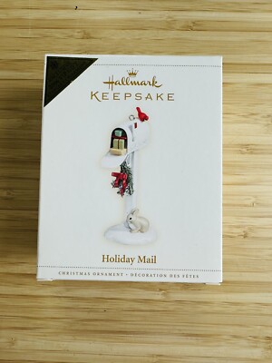 Hallmark Keepsake Ornament Holiday Mail Red Mailbox | eBay