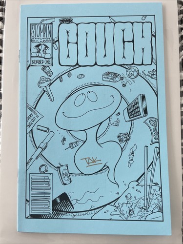 The Couch #1 1997 Preview Comic Book SIGNED By Tak Toyoshima Stompin ...