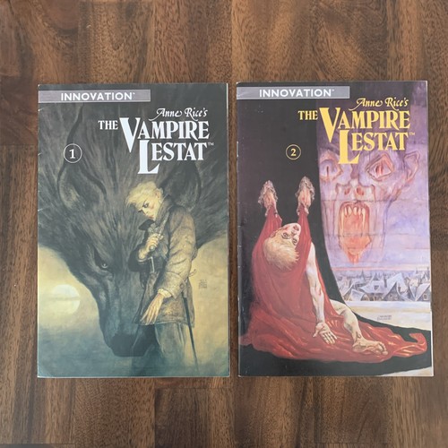 Anne Rice's the Vampire Lestat 1990 #1 &2 Innovation Comics Book Board & Bag VTG | eBay