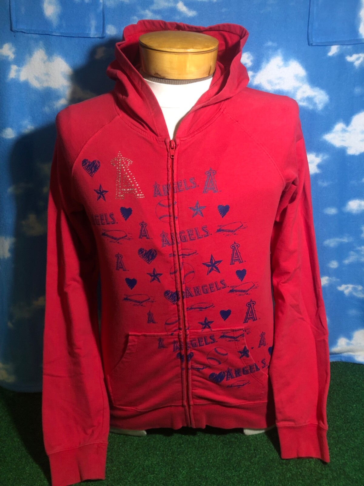 Anaheim Angels Los Angeles Jacket California Sweatshi… - Gem