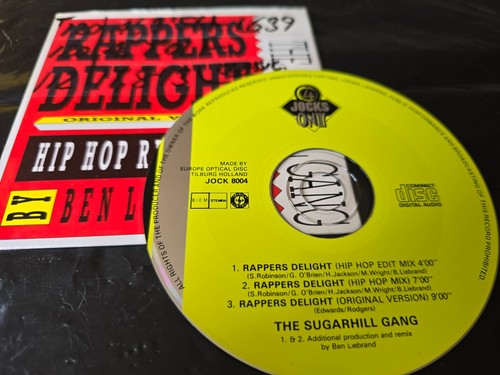 SUGARHILL GANG - RAPPER'S DELIGHT HIP HOP REMIX 89 BY BEN LIEBRAND CDS ...