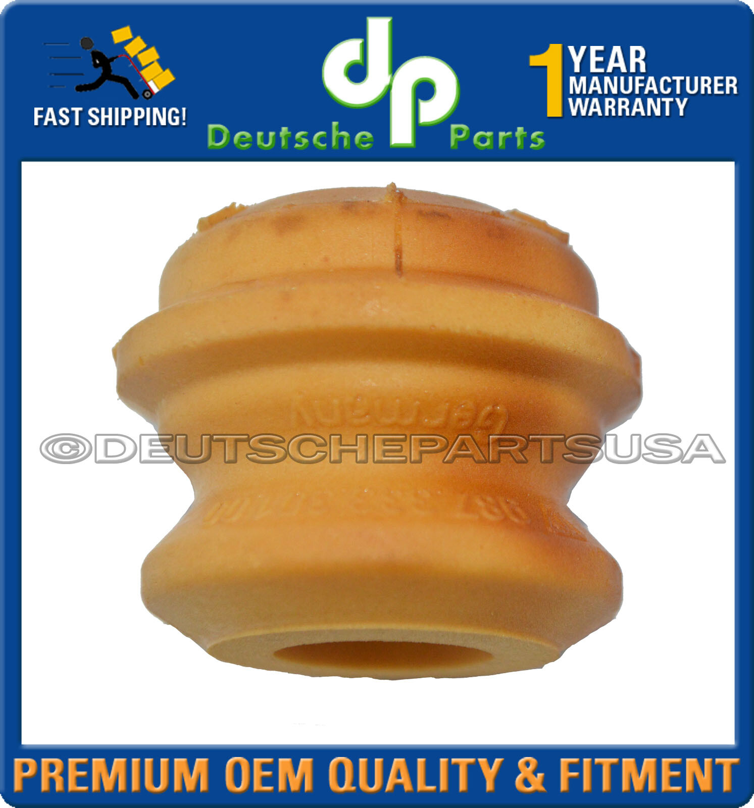 PORSCHE Boxster Cayman Rear Suspension-Strut Bumper 98733330100 Set of ...