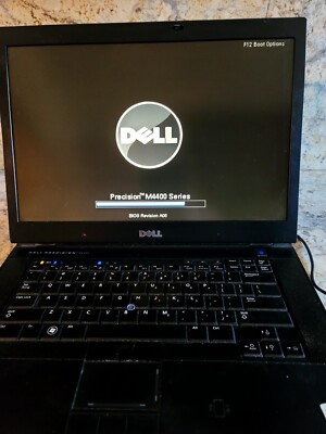 Vintage Dell Windows Xp Vista 14 in length 10 in Width silver and black ...