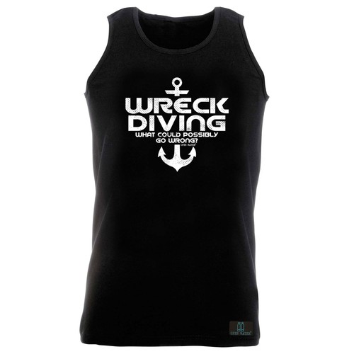 Scuba Diving Ow Wreck What Could Funny Gift Novelty Tank Top Vest ...