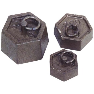 2 x Mass Cast Iron 100g Hexagonal w/Ring Calibration Scale Weight Calibrate We | eBay Australia