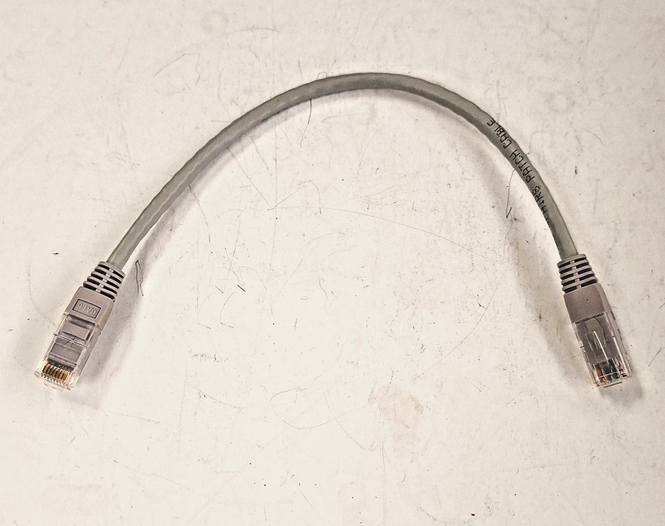 CAT6 High Speed Patch Cord Networking cable 1FT Grey | eBay