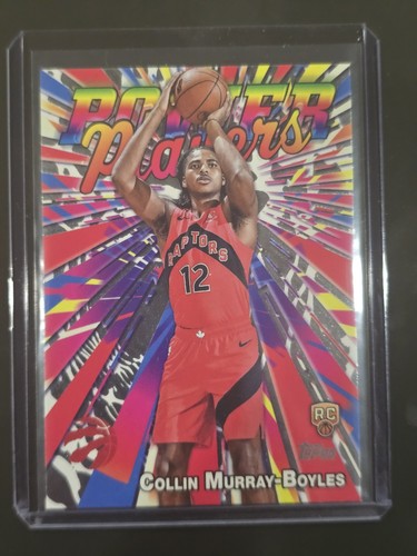 Collin Murray-Boyles 2025-26 Topps Power Players Rookie PP-19 Toronto ...