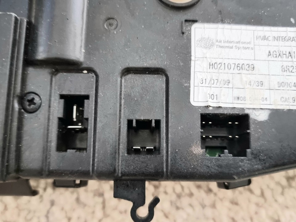 Ford Territory SY2 SZ Falcon FG Dual Zone HIM HVAC Heater Interface ...