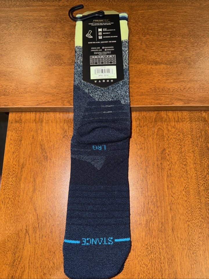 STANCE Performance - Jimmy Chin - 4 Peaks - Hiking - Large - 1 Pair | eBay