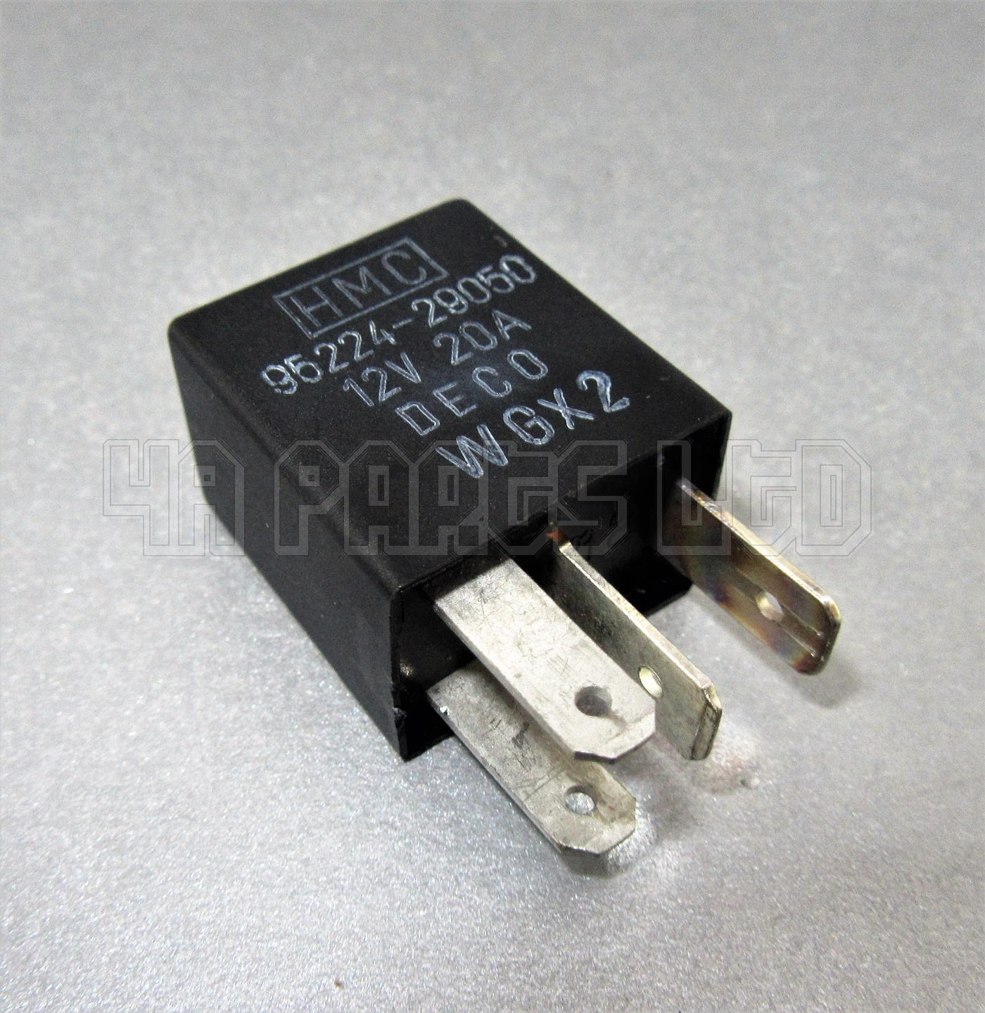 Kia Hyundai Multi-Use Black Relay 95224-29050 4-Pin HMC OMRON ...